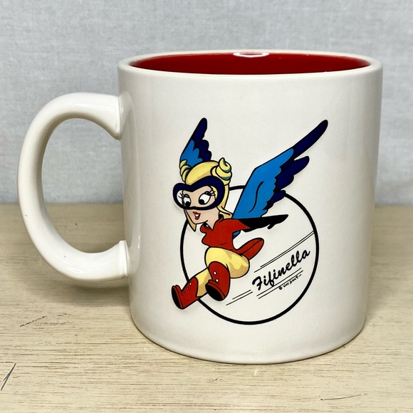 Disney | Dining | Disney Museum Wasp Mug Fifi Fifinella Female Gremlin ...
